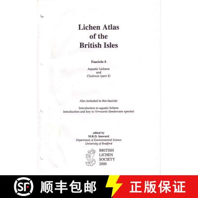 预订 Lichen Atlas of the British Isles: Fascicle 5 [9780952304999]
