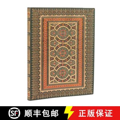 【3-4周达】Paperblanks Daphnis Daphnis & Chloe Softcover Flexi Ultra Unlined Elastic Band 176 Pg 100 GSM [9781439798218]