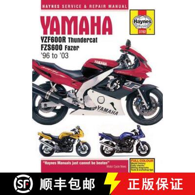 【3-4周达】Yamaha YZF600R Thundercat & Fzs600 Fazer Motorcycle Service and Repair Manual [9781785212956]