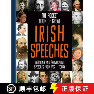 【3-4周达】精装 The Pocket Book of Great Irish Speeches: Inspiring and Provocative Speeches from 1782... [9780717172917]