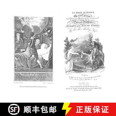 【3-4周达】The Morte Darthur: A Collection of Early-Nineteenth-Century Editions [9784902454413]