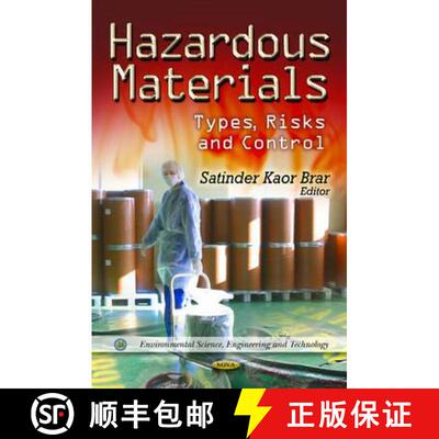 【3-4周达】精装 Hazardous Materials: Types, Risks and Control [9781613244258]