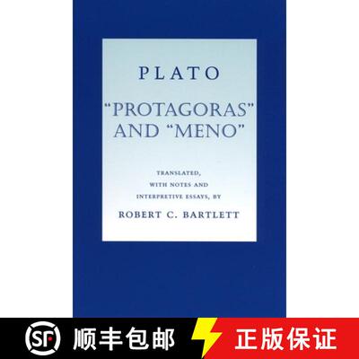 【3-4周达】Plato Protagoras and Meno [9780801488658]