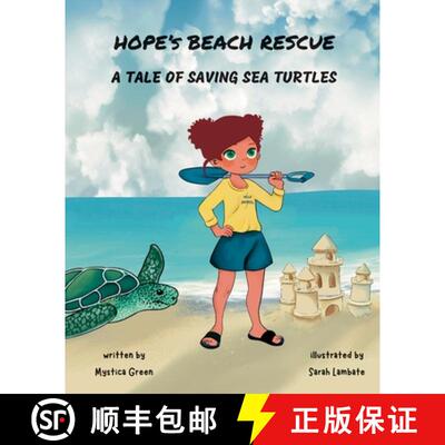 【3-4周达】Hope's Beach Rescue: A Tale of Saving Sea Turtles [9798988600619]