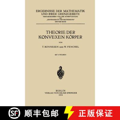 【3-4周达】Theorie Der Konvexen Koerper [9783642471315]