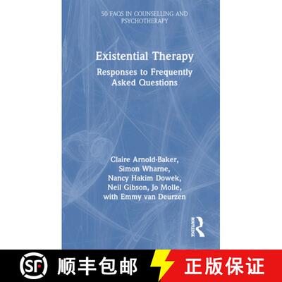 【3-4周达】精装 Existential Therapy: Responses to Frequently Asked Questions [9781032409887]