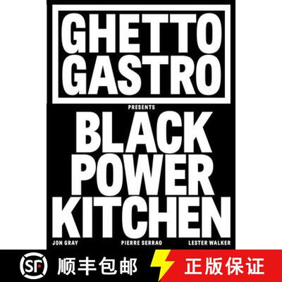 【3-4周达】精装 Ghetto Gastro Presents Black Power Kitchen [9781648290169]