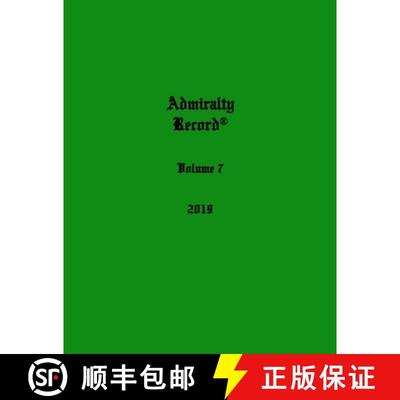 【3-4周达】Admiralty Record(R) Volume 7 (2019) [9781733779029]