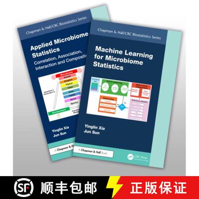 【3-4周达】Microbiome Statistics, Two-Volume Set [9781041220138]