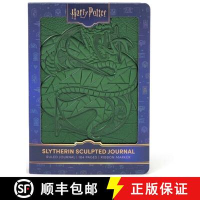 【3-4周达】Harry Potter Sculpted Journal: Slytherin [9798886638851]