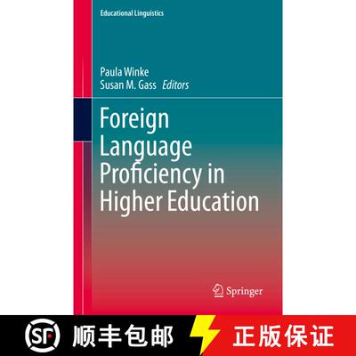 【3-4周达】精装 Foreign Language Proficiency in Higher Education [9783030010058]