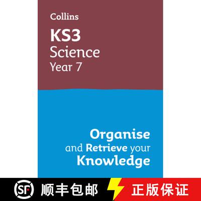 【3-4周达】Ks3 Science Year 7: Organise and Retrieve Your Knowledge: Ideal for Year 7 [9780008598679]
