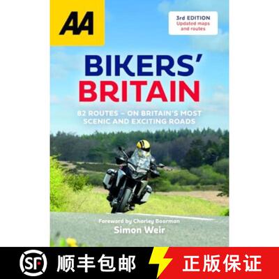 【3-4周达】AA Bikers' Britain [9780749584252]