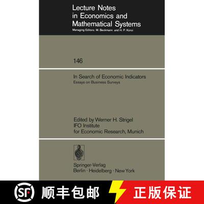 【3-4周达】In Search of Economic Indicators : Essays on Business Surveys [9783540083467]