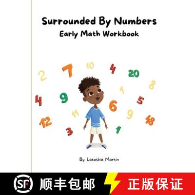 【3-4周达】Surrounded By Numbers: Early Math Workbook: Early Mathbook [9781737098942]