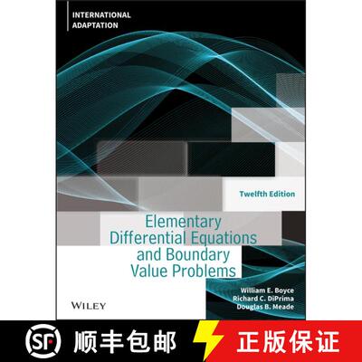 【3-4周达】Elementary Differential Equations and Boundary Val ue Problems, Twelfth Edition Internatio... [9781119820512]