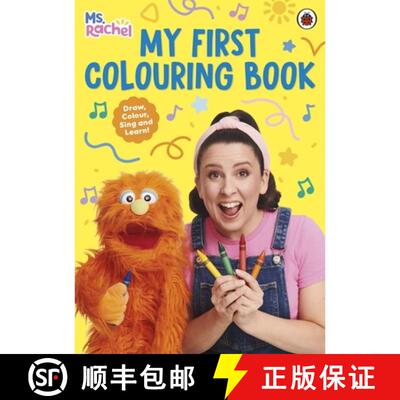 【3-4周达】Ms Rachel: My First Colouring Book: (Books by Ms Rachel) [9780241764381]