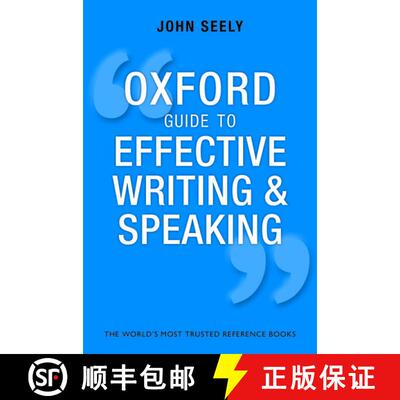 【3-4周达】Oxford Guide to Effective Writing and Speaking: How to Communicate Clearly [9780199652709]