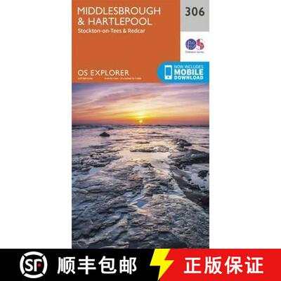 【3-4周达】Middlesbrough and Hartlepool, Stockton-on-Tees and Redcar [9780319245583]