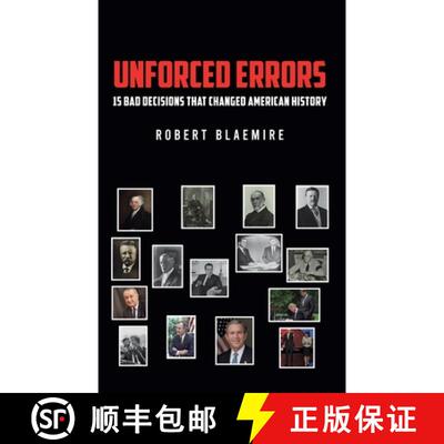 【3-4周达】精装 Unforced Errors: 15 Bad Decisions That Changed American History [9798895434192]