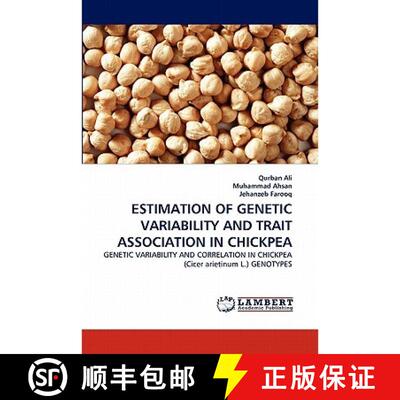 【3-4周达】Estimation of Genetic Variability and Trait Association in Chickpea [9783843368377]