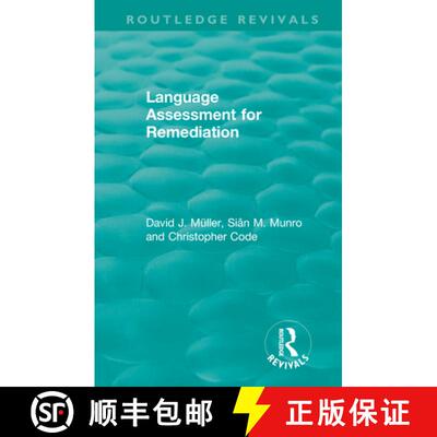 【3-4周达】Language Assessment for Remediation (1981) [9780815379652]