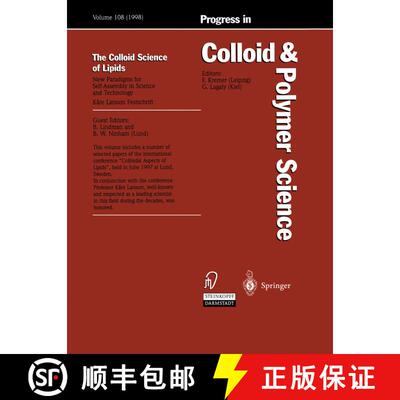 【3-4周达】The Colloid Science of Lipids : New Paradigms for Self-Assembly in Science and Technology ... [9783662156063]