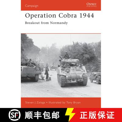 【3-4周达】Operation Cobra 1944: Breakout from Normandy [9781841762968]