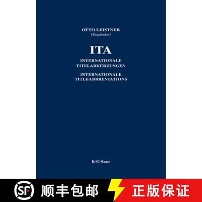 【3-4周达】精装 ITA / International Title Abbreviations of Periodicals, Newspapers, Important Handboo... [9783598694370]