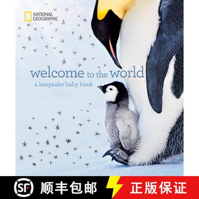 【3-4周达】Welcome to the World: A Keepsake Baby Book [9781426213144]