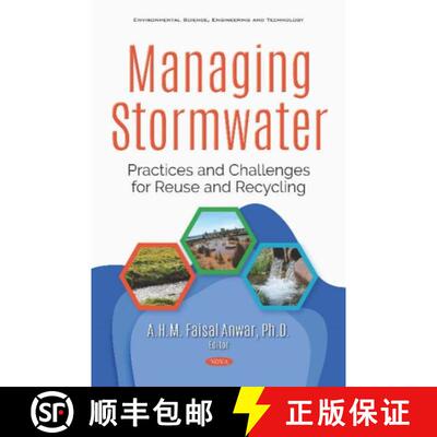【3-4周达】精装 Managing Stormwater: Practices and Challenges for Reuse and Recycling [9781536152500]