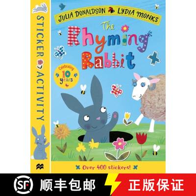 预订 The Rhyming Rabbit Sticker Book [9781529040968]