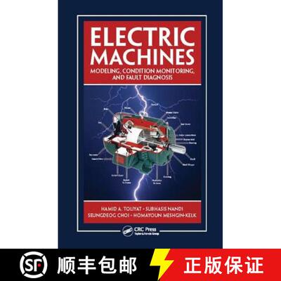 【3-4周达】Electric Machines: Modeling, Condition Monitoring, and Fault Diagnosis [9781138073975]