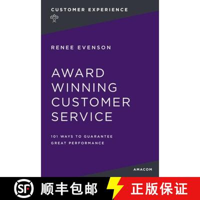 【3-4周达】The Award Winning Customer Service: 101 Ways to Guarantee Great Performance [9780814474549]