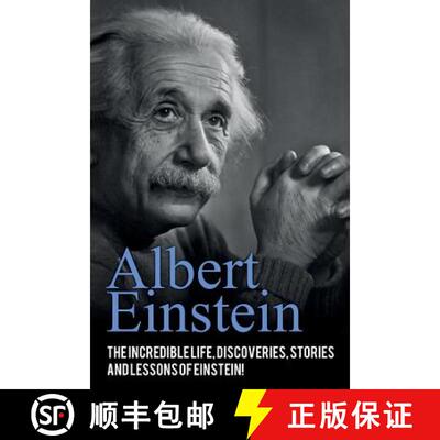 【3-4周达】Albert Einstein: The incredible life, discoveries, stories and lessons of Einstein! [9781925989502]