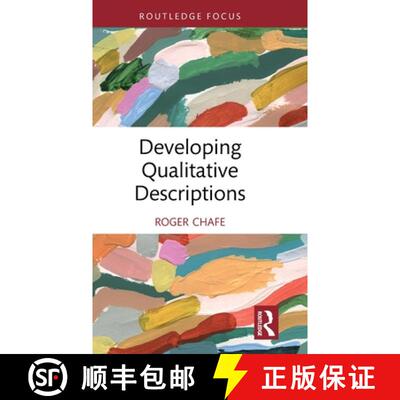 【3-4周达】精装 Developing Qualitative Descriptions [9781032949147]
