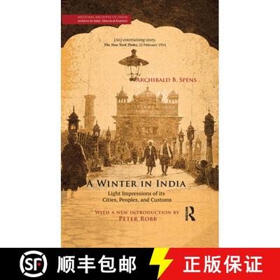 【3-4周达】A Winter in India : Light Impressions of its Cities, Peoples and Customs [9780367176815]