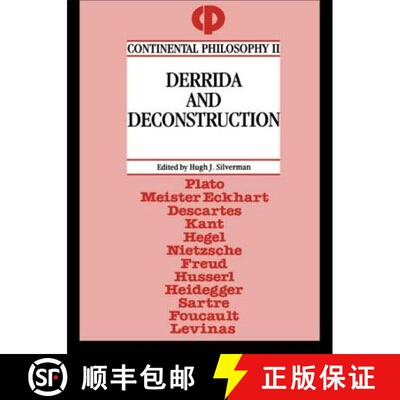 【3-4周达】DERRIDA & DECONSTRUCTION PB [9780415030946]