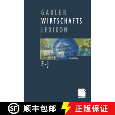 【3-4周达】Gabler Wirtschafts Lexikon (16. Auflage 2004) [9783663101284]