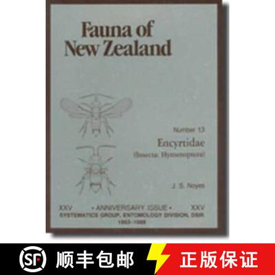 预订 Fauna of New Zealand, No 13: Encyrtidae (Insecta: Hymenoptera) [9780477025171]