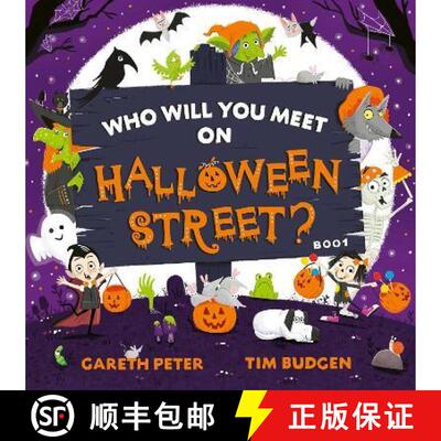 【3-4周达】Who Will You Meet on Halloween Street: the spookiest who's who of Halloween [9781471199431]