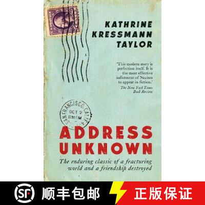 【3-4周达】Address Unknown [9781788163415]