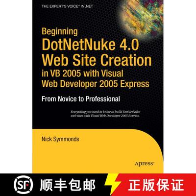 【3-4周达】Beginning DotNetNuke 4.0 Website Creation in VB 2005 with Visual Web Developer 2005 Expres... [9781590597675]