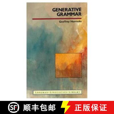 【3-4周达】Generative Grammar [9780582291317]