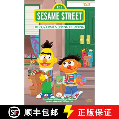 【3-4周达】精装 Sesame Street: Bert & Ernie's Spring Cleaning [9781637157893]