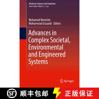 【3-4周达】Advances in Complex Societal, Environmental and Engineered Systems (1st ed. 2017) (1st ed.... [9783319461632]