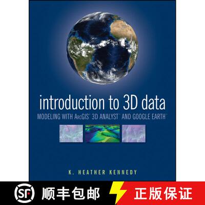 【3-4周达】Introduction To 3D Data: Modeling With Arcgis 3D Analyst And Google Earth [Wiley地理] [9780470381243]