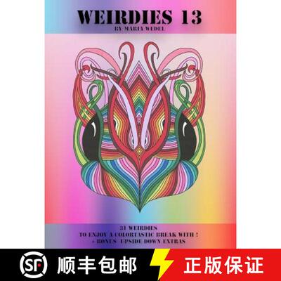 【3-4周达】Weirdies 13: Color A Weirdie A Day ! [9788772011288]