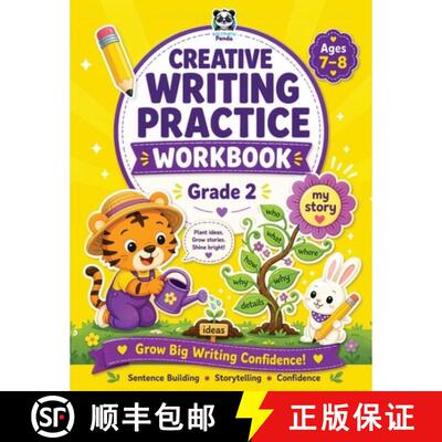 【3-4周达】Creative Writing Practice Workbook for Grade 2: Second Grade Learners Copybook for Kids Ag... [9781953149664]
