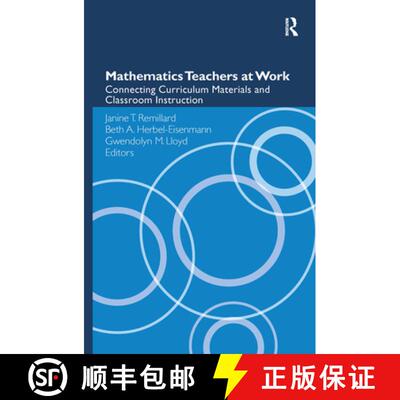 【3-4周达】精装 Mathematics Teachers at Work : Connecting Curriculum Materials and Classroom Instruction [9780415990103]